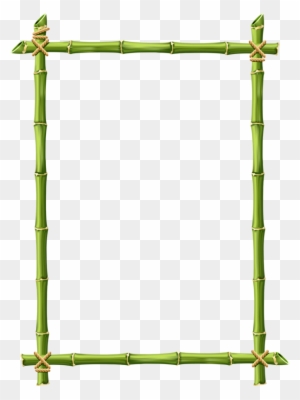 Bamboo Clipart Signage - Bamboo Page Border - Free Transparent PNG ...