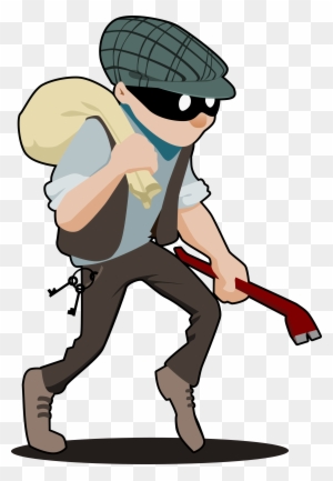 Burglar - Clipart - Burglar Png - Full Size PNG Clipart Images Download