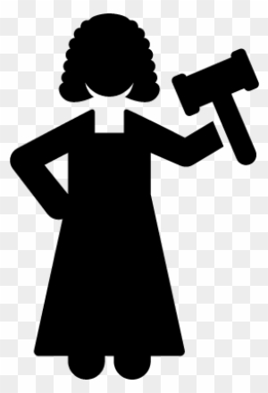 Woman Judge - Judge Icon - Free Transparent PNG Clipart Images Download