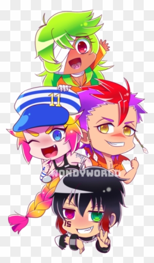 Prison With Bright Colors And Sparkles, That's What - Nanbaka Chibi ...