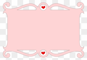 Borders And Frames Clip Art - Heart Border - Free Transparent PNG ...