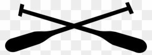 Rowing Oars Ii Clip Art At Clker - Crossed Oars Clip Art - Free ...