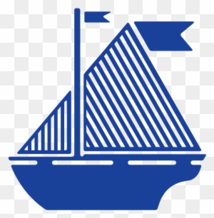 Blue Boat Clip Art Vector Clip Art Free Clipartcow - Outline Picture Of ...