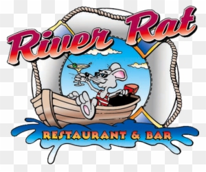 River Rat Restaurant - Rat In Boat Cartoon - Free Transparent PNG ...