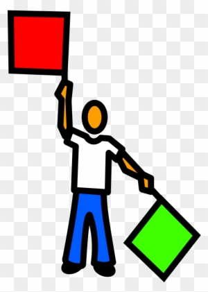 Red And Green Signal Flags - Free Transparent PNG Clipart Images Download