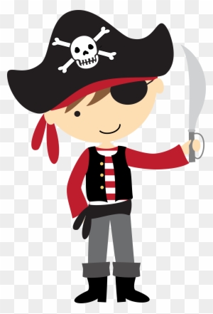 Pirate Clipart For Kid Png - Cute Pirate Png - Free Transparent PNG ...