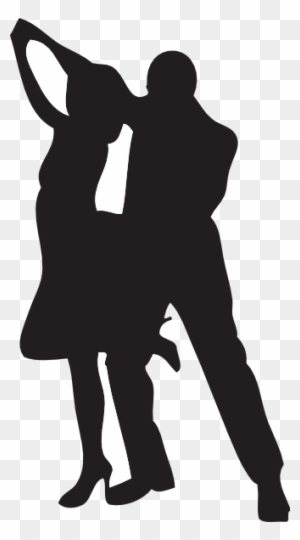 Dancing Wedding Couple Silhouette