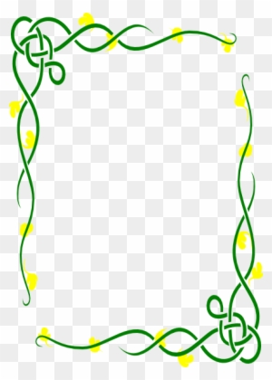 French Restaurant Page Border - Fancy Menu Borders - Free Transparent ...