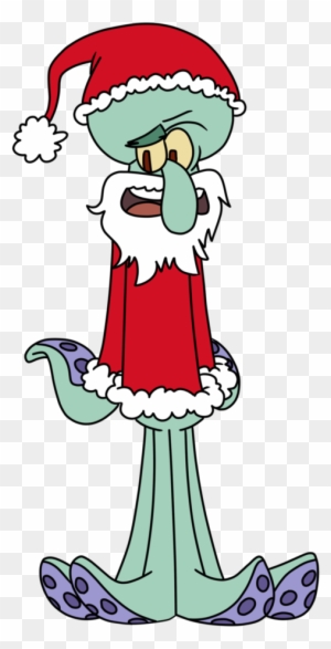 Santa Squidward - Comics - Free Transparent PNG Clipart Images Download