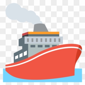 Ship Emoji Vector Icon - Barco Emoji - Free Transparent PNG Clipart ...