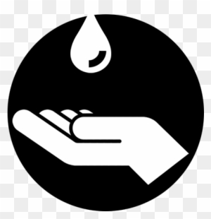 Water Conservation Icon In White Png - Free Transparent PNG Clipart ...