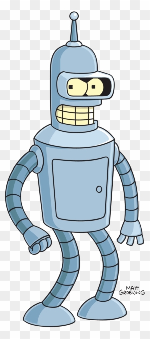 Bender - Bender Futurama - Free Transparent PNG Clipart Images Download