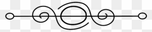 Flourish Horizontal - Fancy Symbols No Background - Free Transparent ...