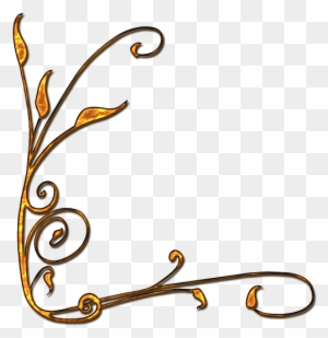 Decorative Line Gold Clipart Gold Png - Transparent Background Gold ...