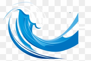 Wind Wave Euclidean Vector Icon - Sea Wave Vector Png - Free ...