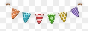Bunting Border Cliparts 11, - Bunting - Free Transparent PNG Clipart ...