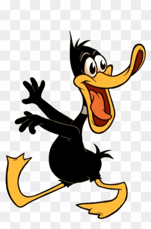 Scared Daffy Duck - Free Transparent PNG Clipart Images Download
