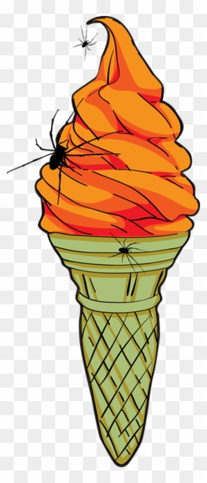 Kawaii Halloween Icecream By Stallaris - Halloween Ice Cream Png - Free ...