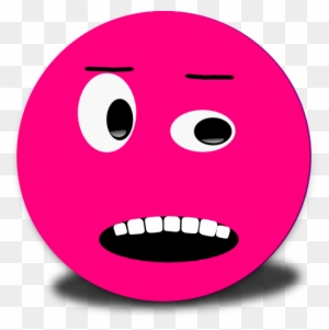 Cautious Face Clipart - Blue Smiley Face - Free Transparent PNG Clipart ...