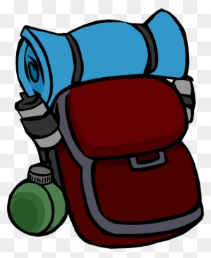 Camp Clipart Backpack - Club Penguin Backpack - Free Transparent PNG ...