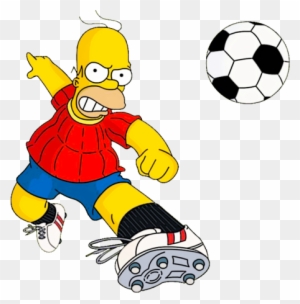 Homer Simpson Png - Homero Soccer Png - Free Transparent PNG Clipart ...