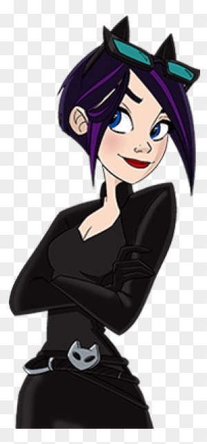 Dc Super Hero Girls - Cat Woman Dc Super Hero Girls - Free Transparent ...