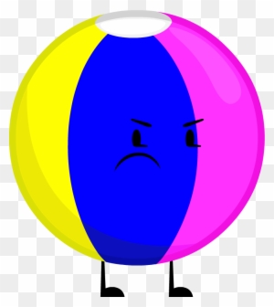 New - Beach Ball Bfdi - Free Transparent PNG Clipart Images Download