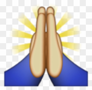 Hand Clipart Emoji - Praise Hands Emoji Png - Free Transparent PNG ...