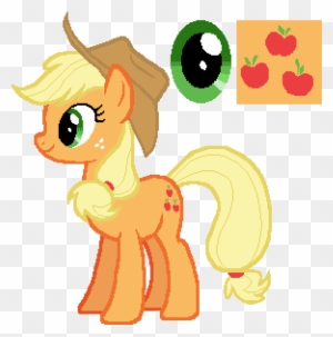 Applejack - Mlp Applejack Color Guide - Free Transparent PNG Clipart ...