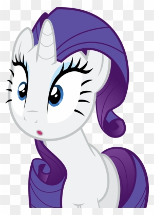 Rarity Vector By Flawlesstea - My Little Pony Rarity Surprised - Free ...