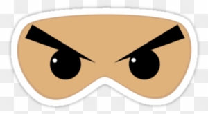 "ninja Eyes" Stickers By Reshad Hurree Redbubble - "ninja Eyes ...