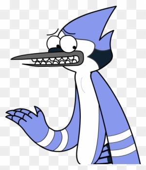 Regular Show Mordecai Face - Mordecai Regular Show Face - Free ...
