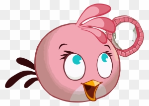 Angry Birds Pink Bird - Full Size PNG Clipart Images Download