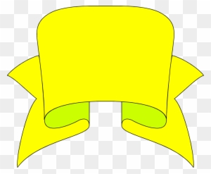 Yellow Banner Clip Art