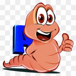 Word Worm - Free Transparent PNG Clipart Images Download