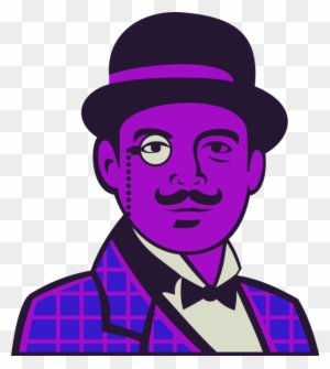 Hercule Poirot Vector Clip Art - Hercule Poirot - Free Transparent PNG ...