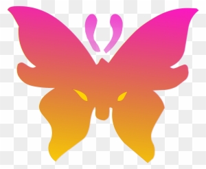 Papillons - Design On Butterfly With Flower - Free Transparent PNG ...