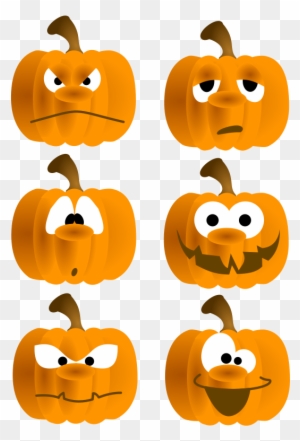 Pumpkin Faces Clip Art