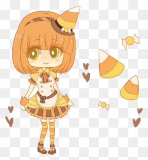 Candycorn Girl By Crino-line - Candy Corn - Free Transparent PNG ...