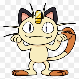This Image Has Been Resized - Meowth From Pokemon - Full Size PNG ...