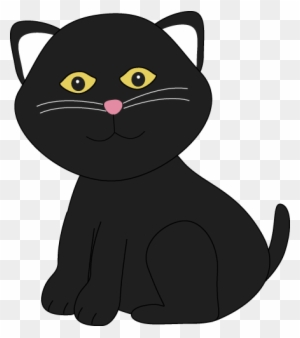 Black Cat Halloween Clip Art, Transparent PNG Clipart Images Free ...