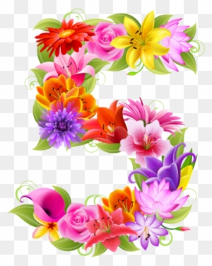 Flowers Flower Image Gallery Useful Floral Clip Art - Colorful Flowers ...