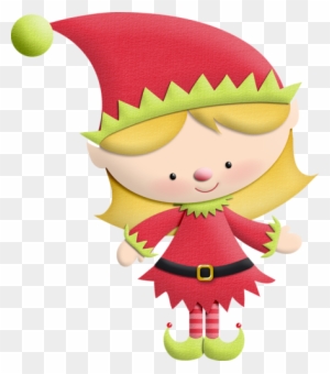 Christmas Boy Elf Clip Art - Girl Elf Clipart - Free Transparent PNG ...