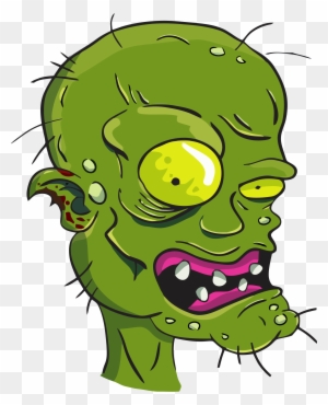 Zombie Head - Zombie Head - Free Transparent PNG Clipart Images Download