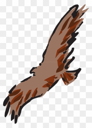 Brown, Bird, Flying, Wings, Art, Animal, Feathers, - Art - Free ...