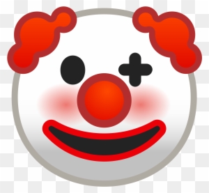 Google - Clown Emoji - Free Transparent PNG Clipart Images Download