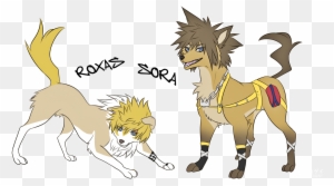 Sora & Roxas - Kingdom Hearts Sora And Roxas - Free Transparent PNG ...