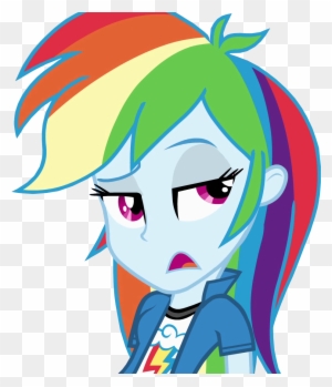 Rainbow Dash Equestria Girls Vector By Belen02 On Deviantart - Rainbow ...
