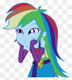 Rainbow Dash Equestria Girls Vector By Belen02 On Deviantart - Rainbow ...