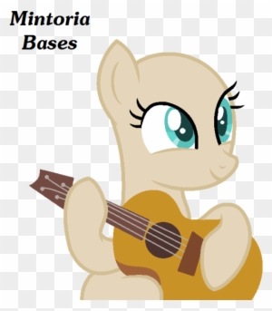 L Mlp Base L Playin The Guitar By Mintoria - Mlp Playing Guitar Base ...